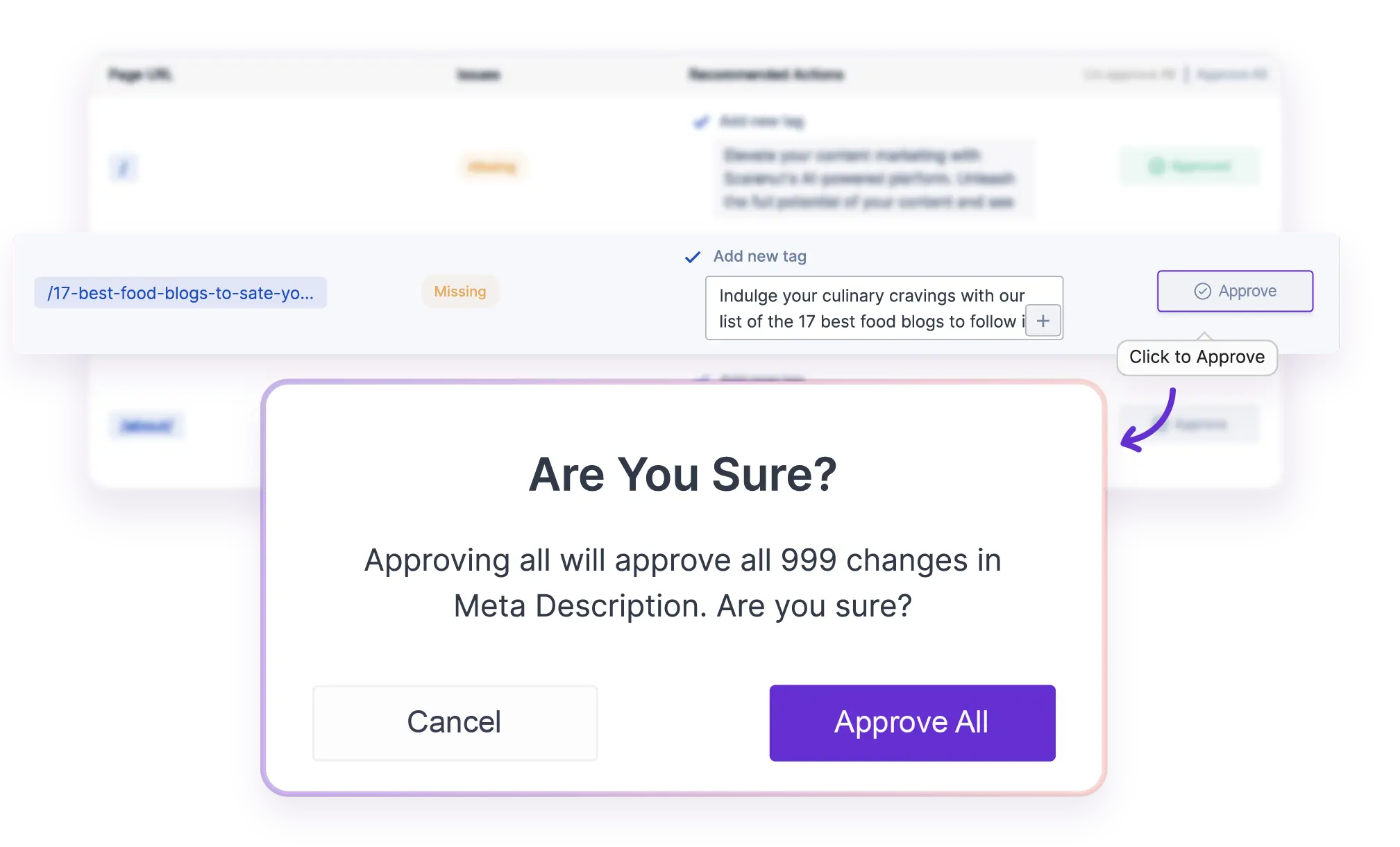 Webtune AI: SEO Automation tool to Find and Deploy SEO issues