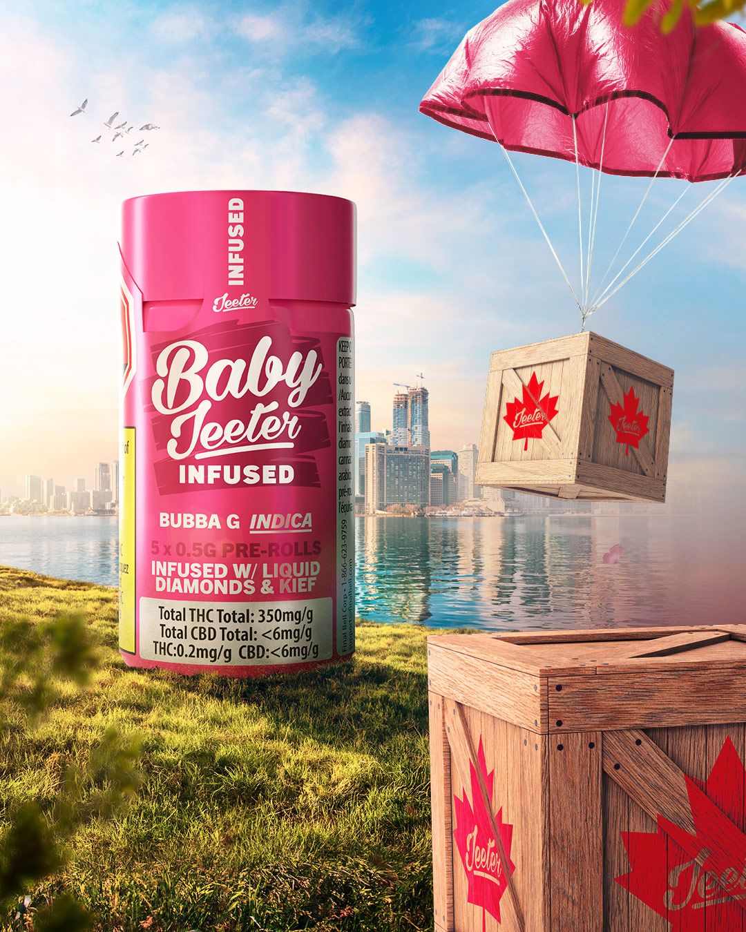 Jeeter Canada | Infused Pre-Rolls | Bubba G