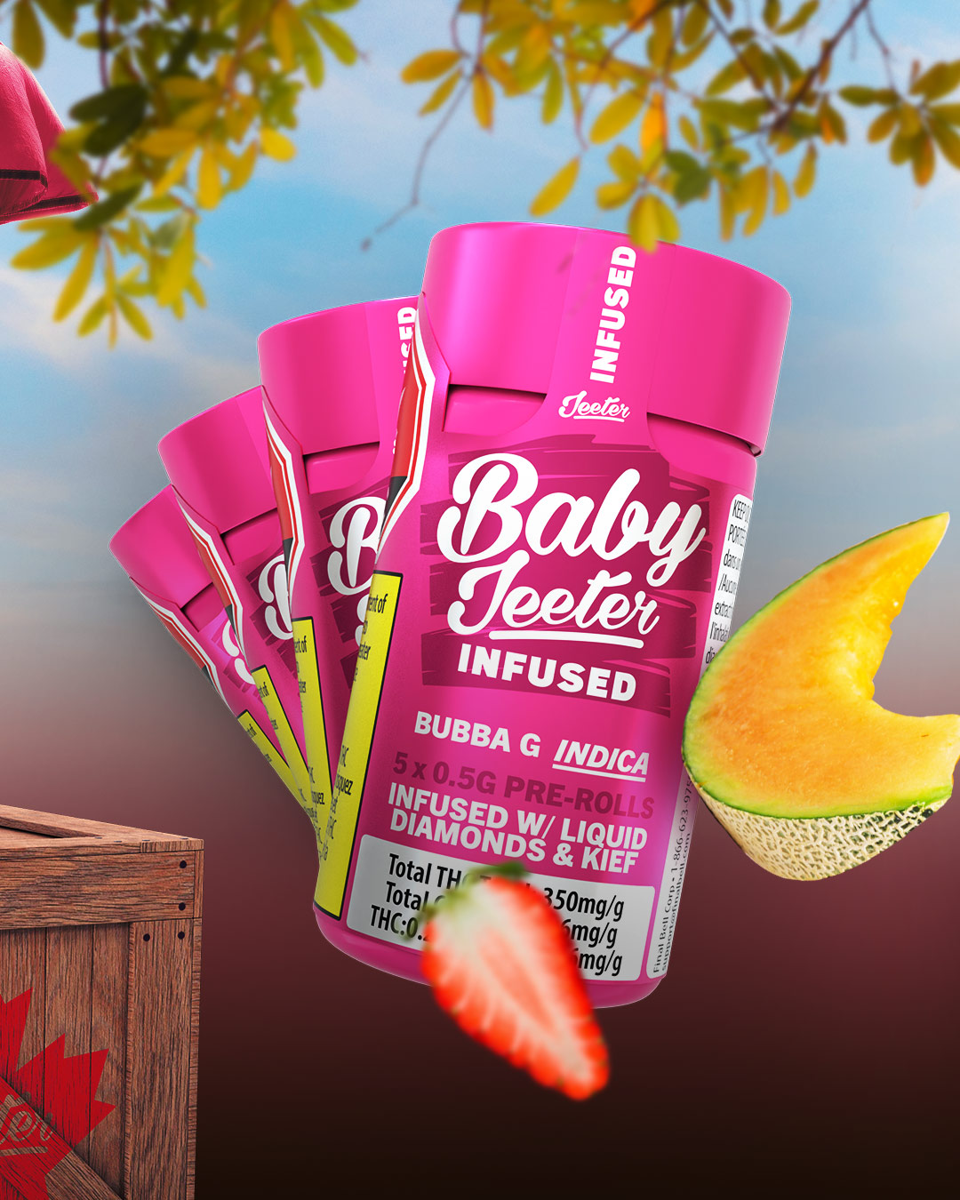 Jeeter Canada | Infused Pre-Rolls | Bubba G