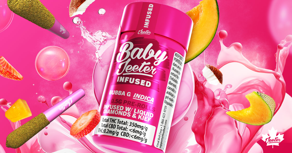 Jeeter Canada | Infused Pre-Rolls | Bubba G