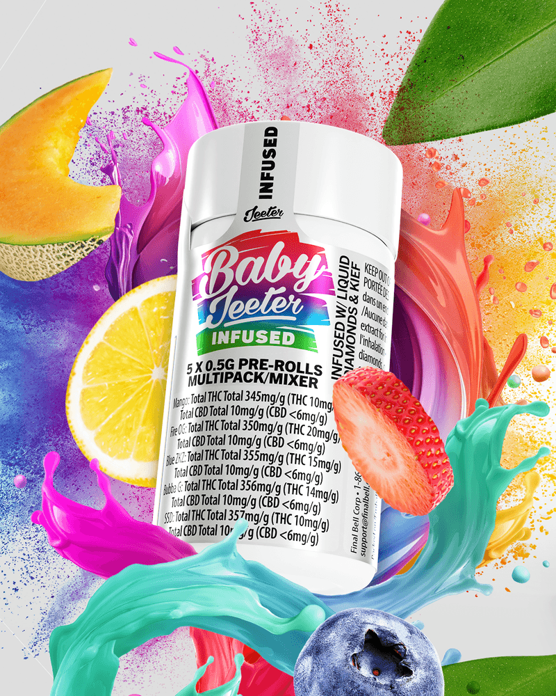 Jeeter Canada | Infused Pre-Rolls | Multipack