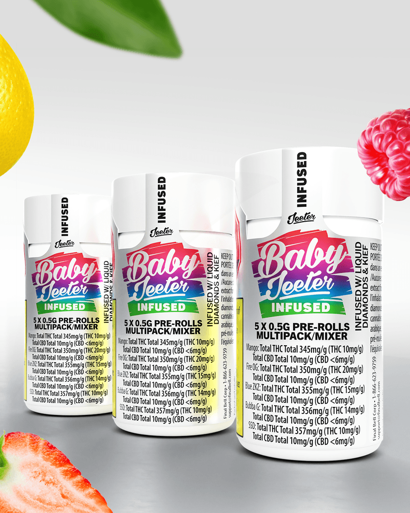 Jeeter Canada | Infused Pre-Rolls | Multipack