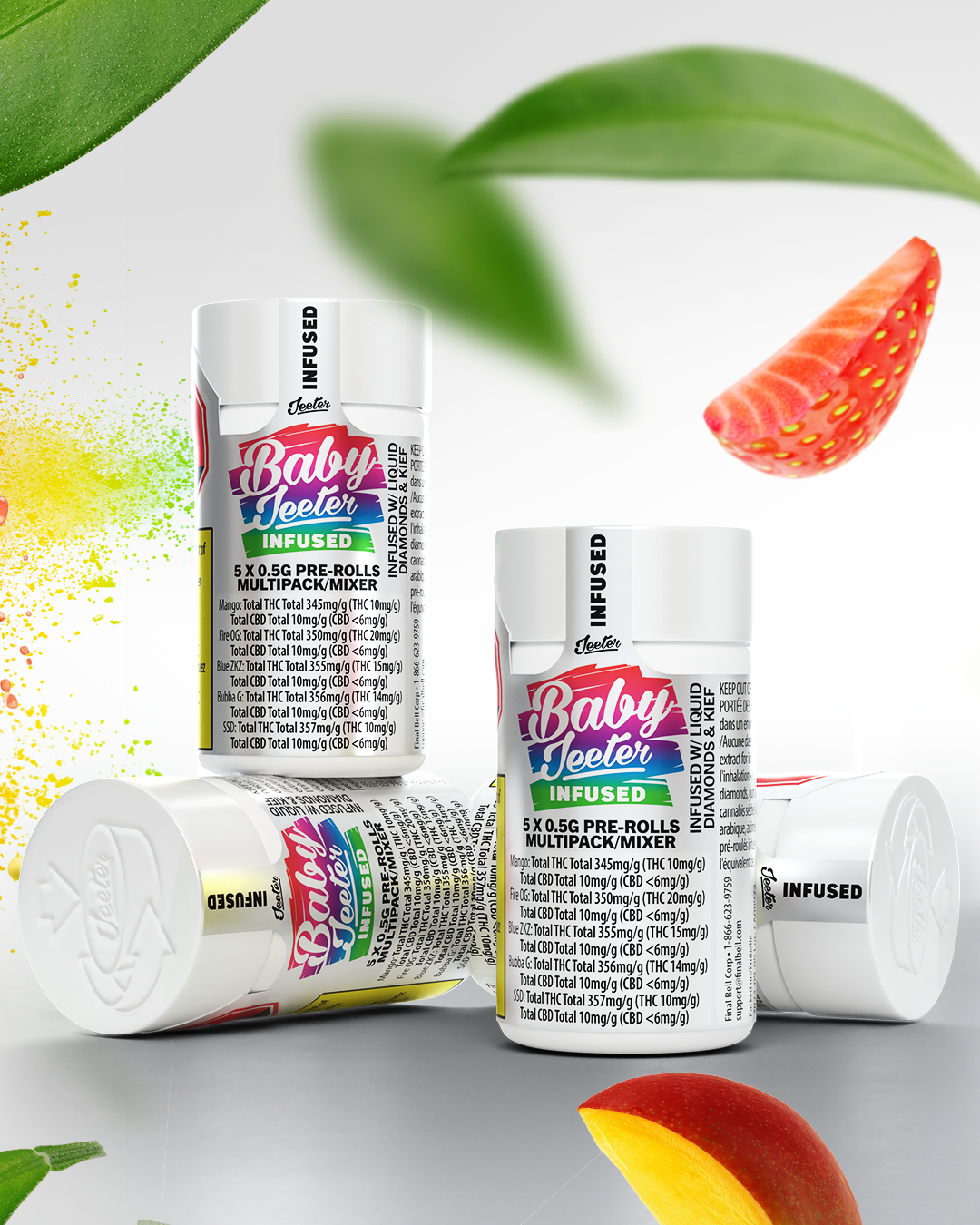 Jeeter Canada | Infused Pre-Rolls | Multipack