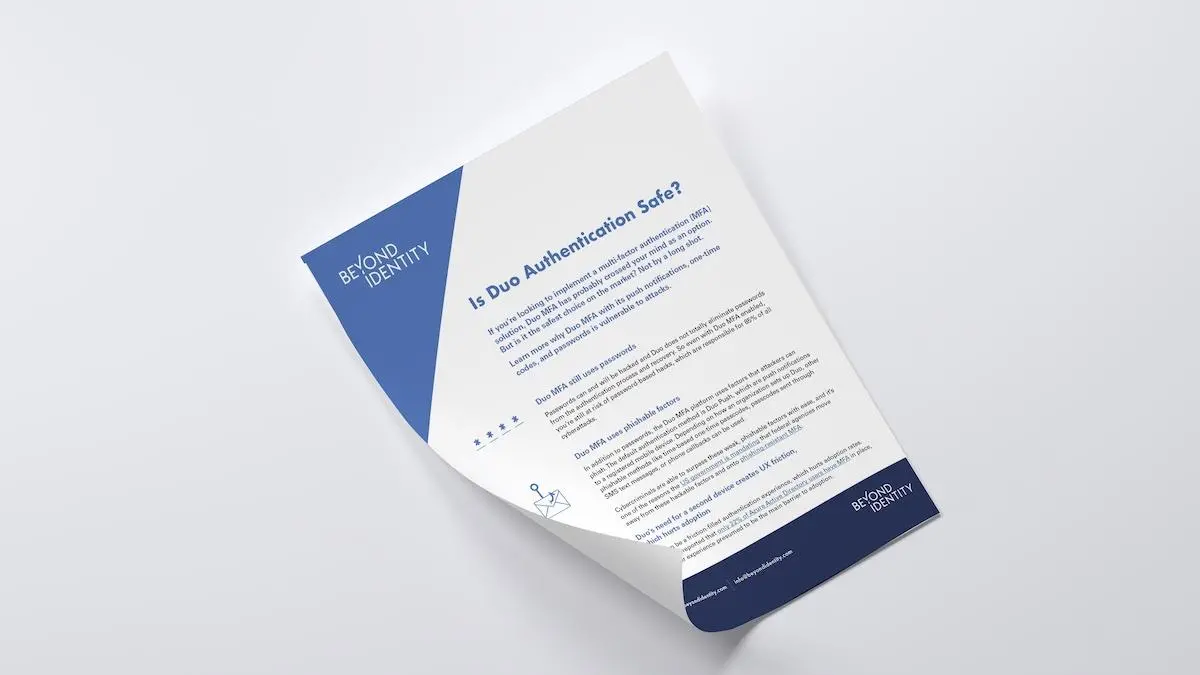 Is Duo Authentication Safe?