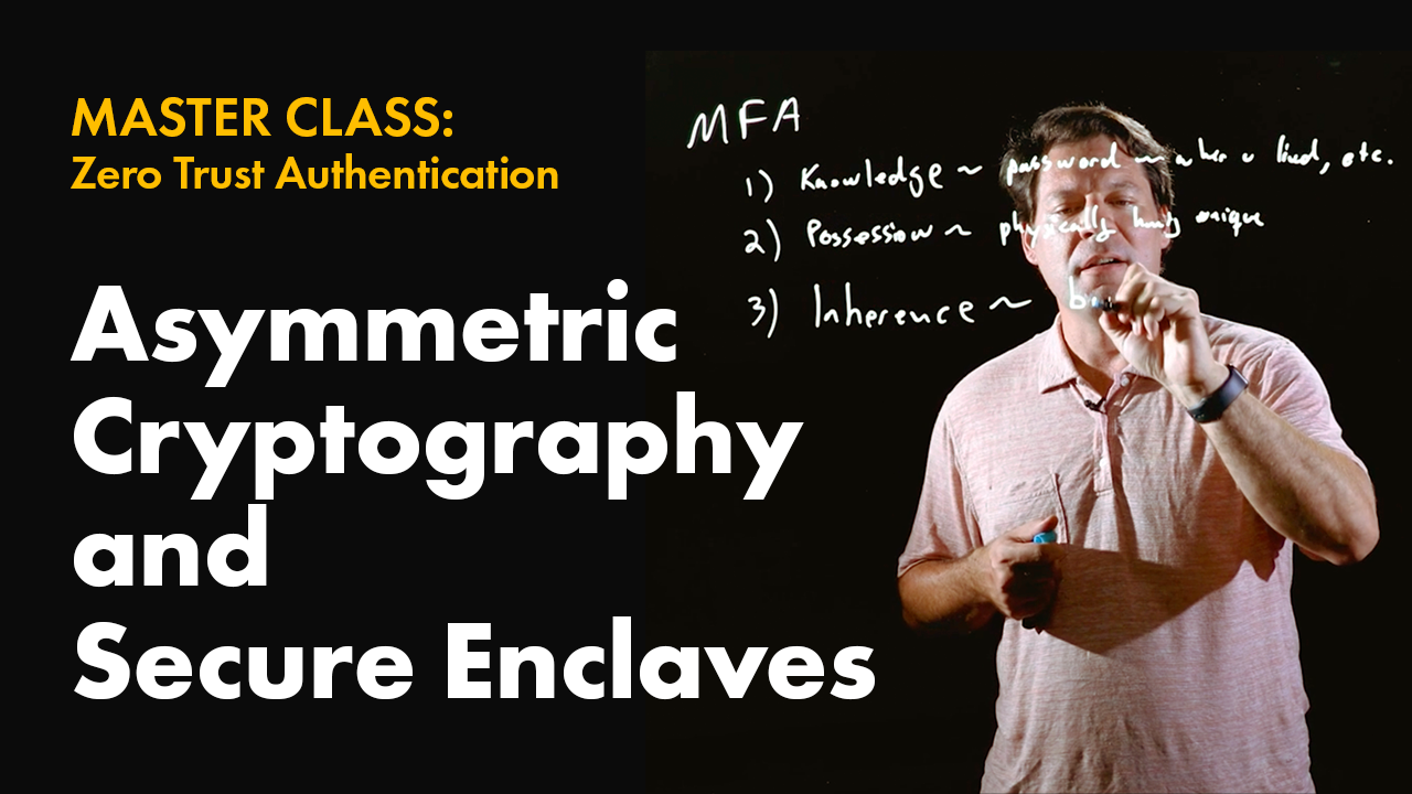 Asymmetric Cryptography and Secure Enclaves
