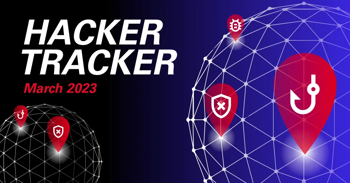 Hacker Tracker: March 2023