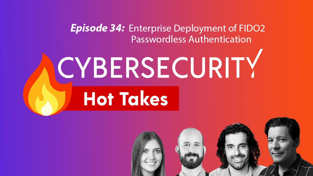 Enterprise Deployment Of Fido2 Passwordless Authentication