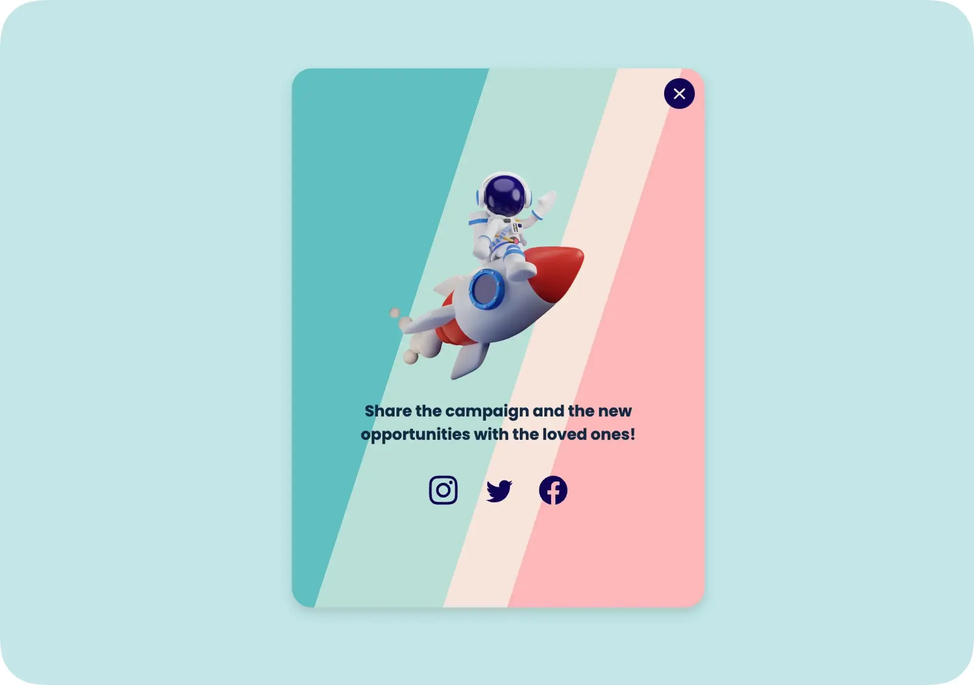 Facilitate Social Sharing | Popupsmart