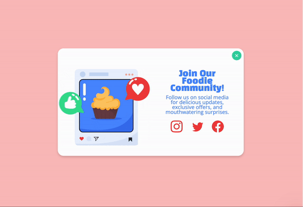 Food & Beverage Popups: A Recipe for Boosted Conversions | Popupsmart