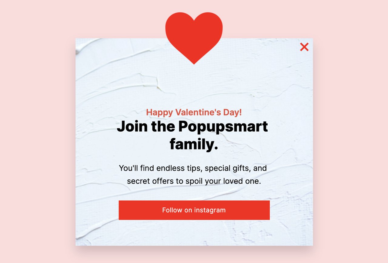 10 Best Valentine's Day Popups To Improve Your Marketing Game