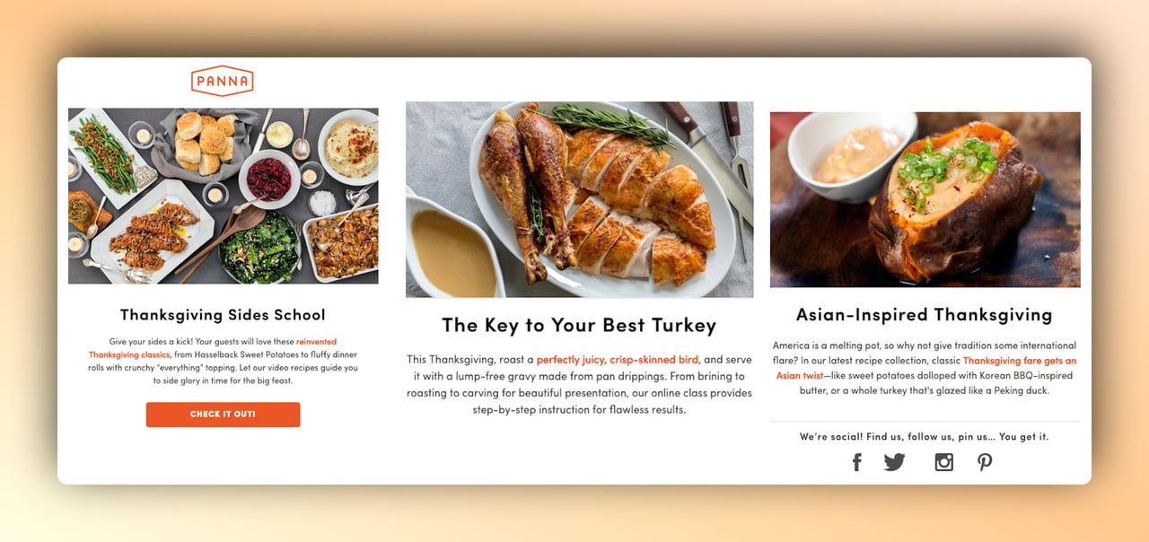 10 Inspiring Thanksgiving Email Marketing Examples (+Tips)