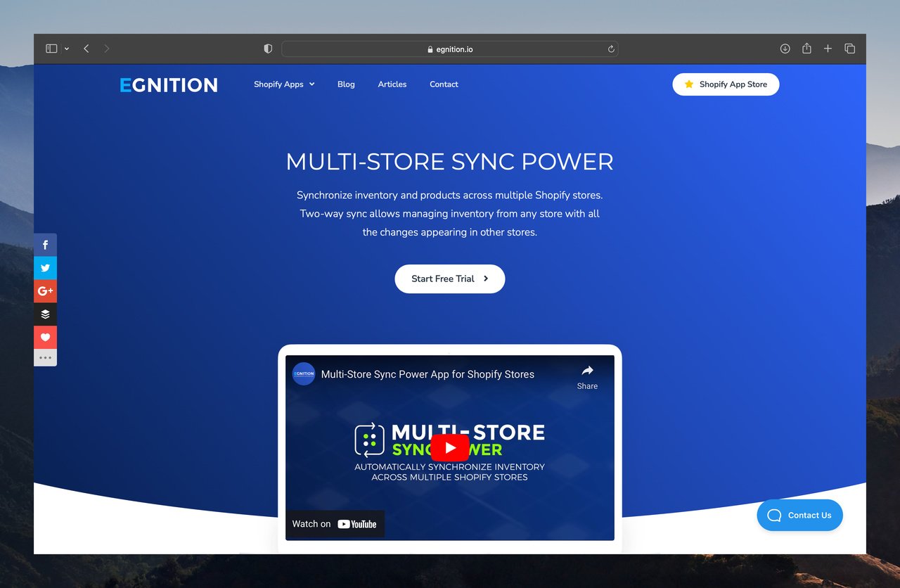 Sync Inventory between Two Shopify Stores (Manually&via App)