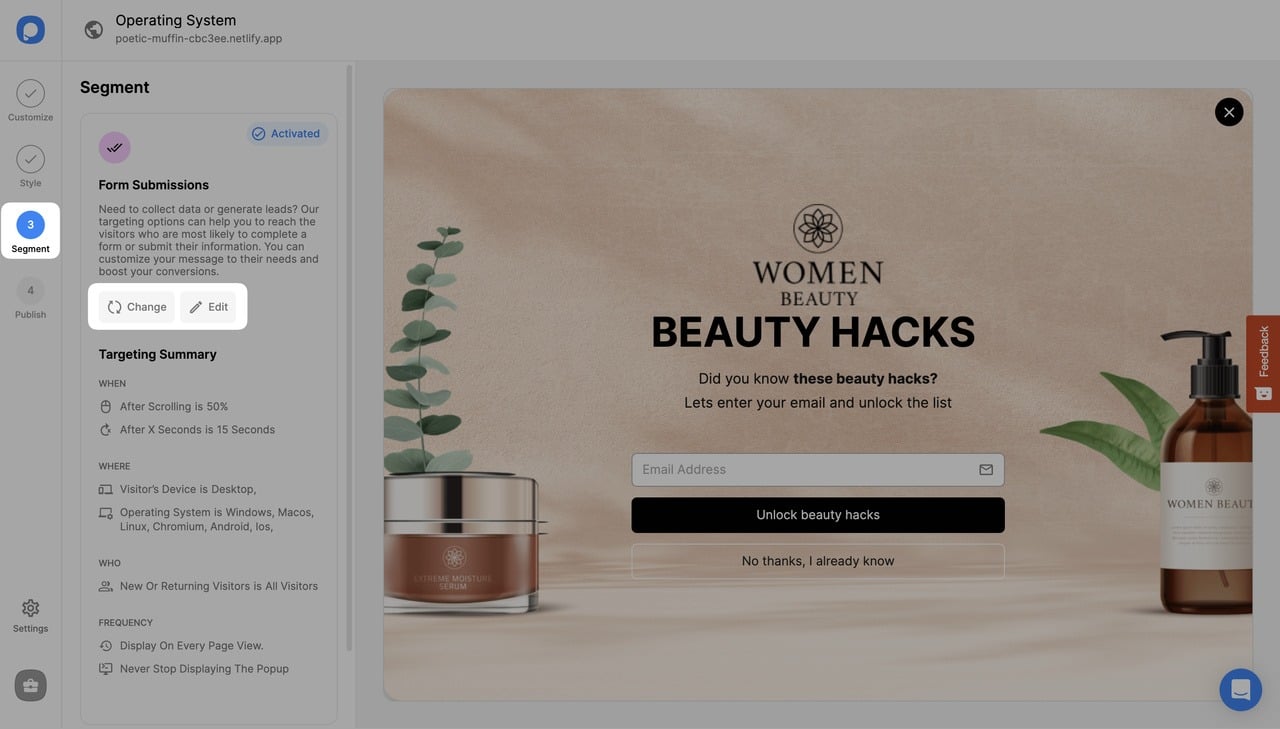 Operating System Targeting