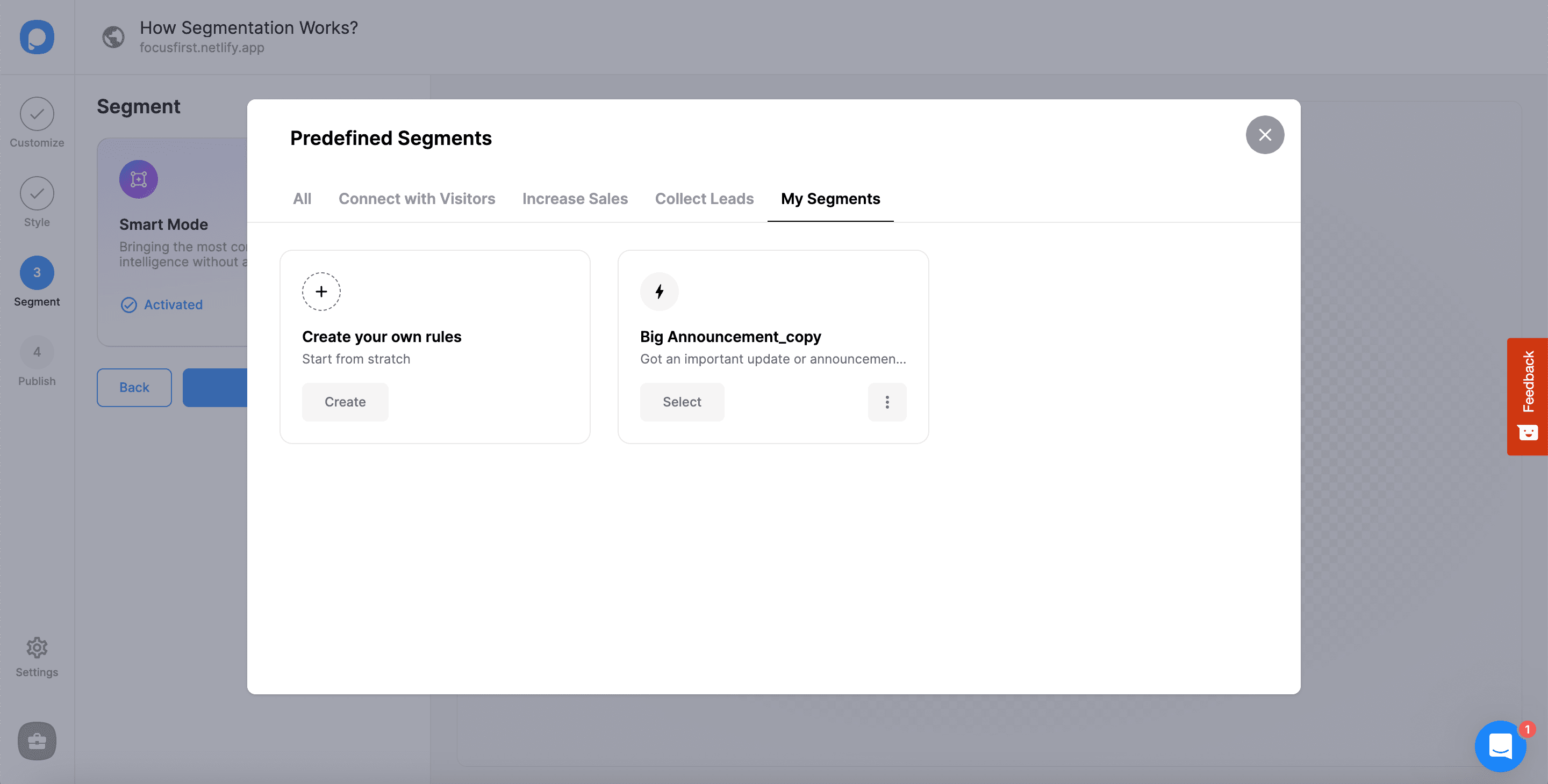 How Segmentation Works?