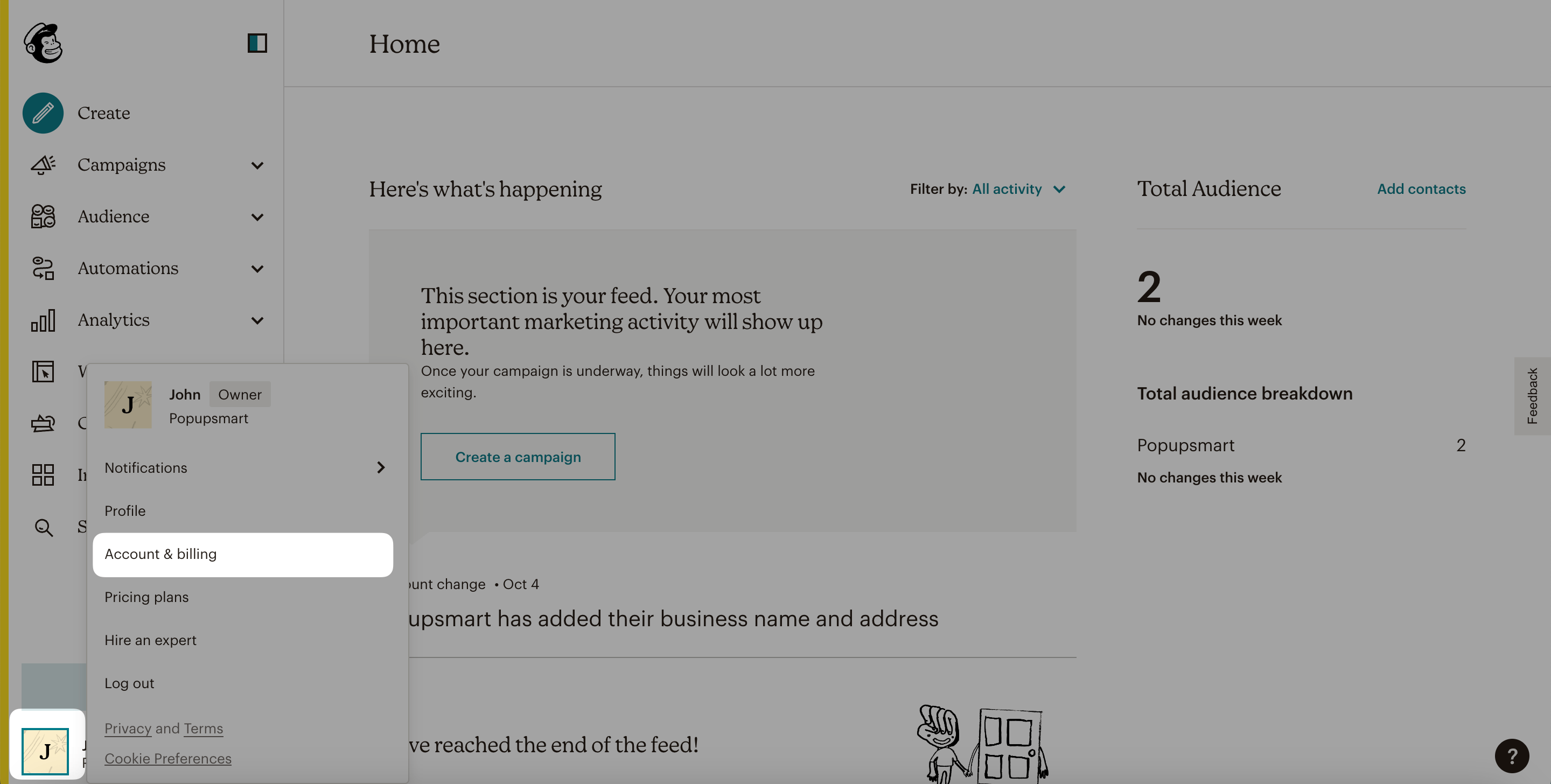 How to Integrate Popupsmart with Mailchimp?