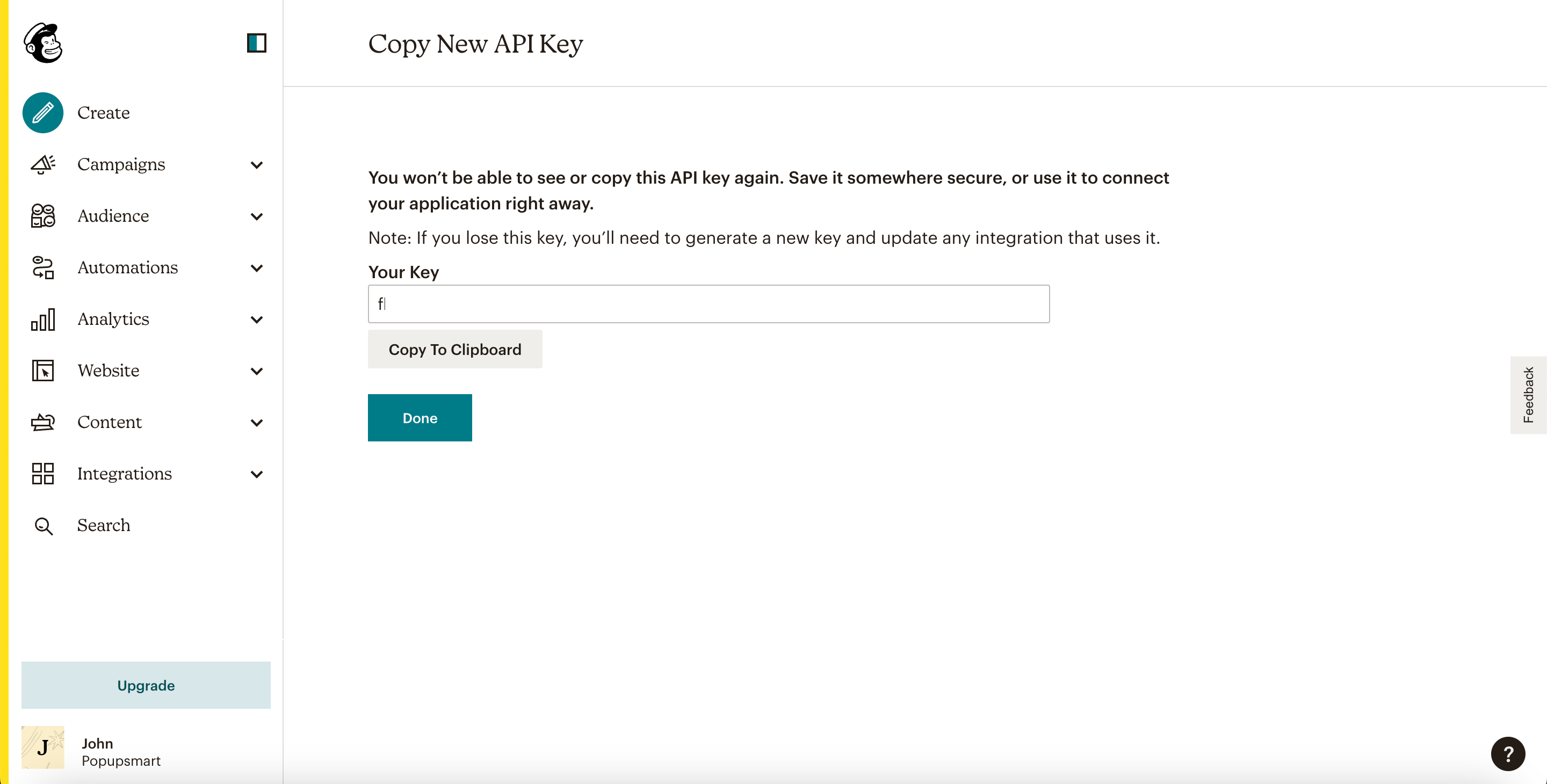 How to Integrate Popupsmart with Mailchimp?