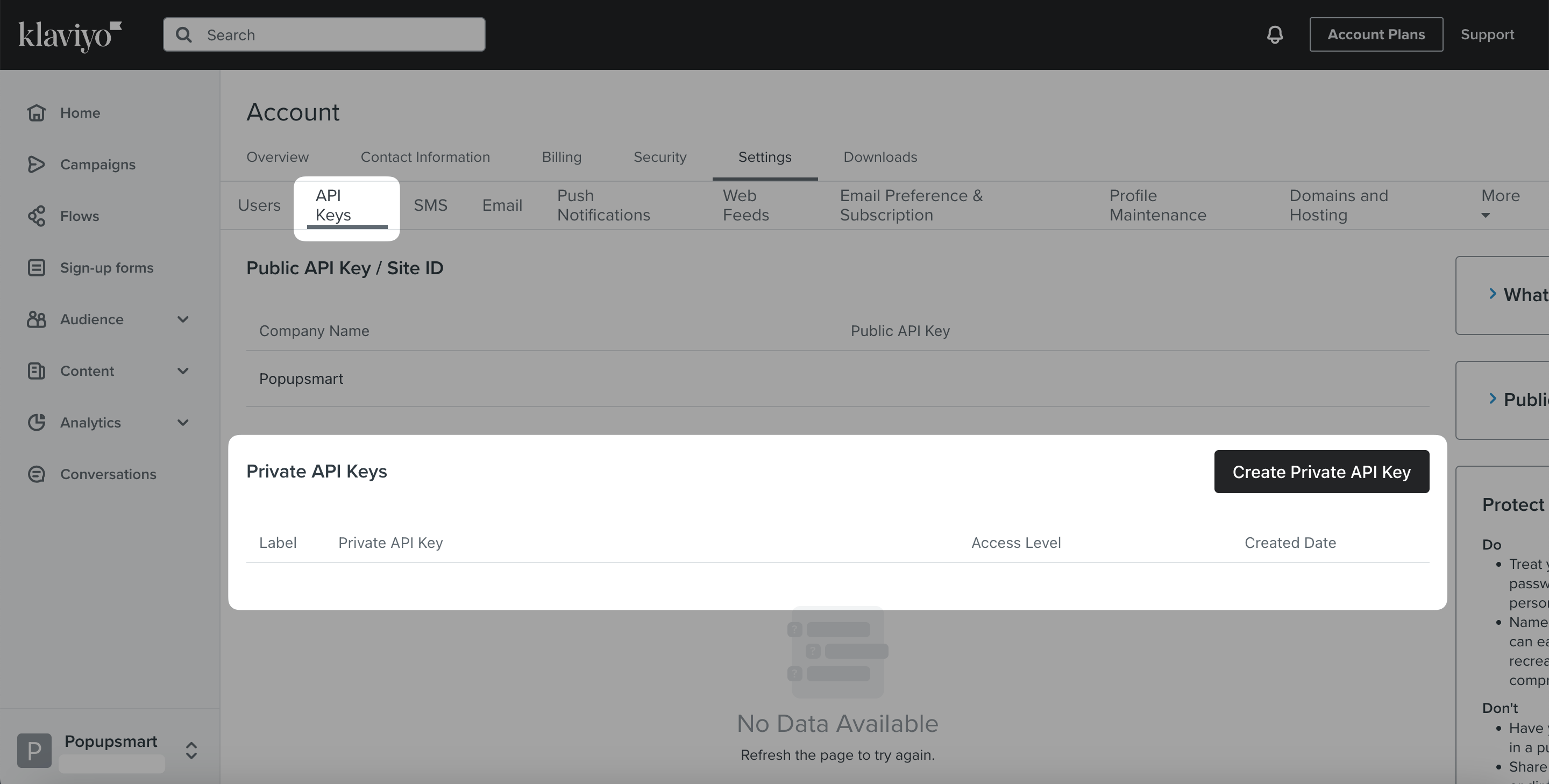 How to Integrate Klaviyo with Popupsmart?