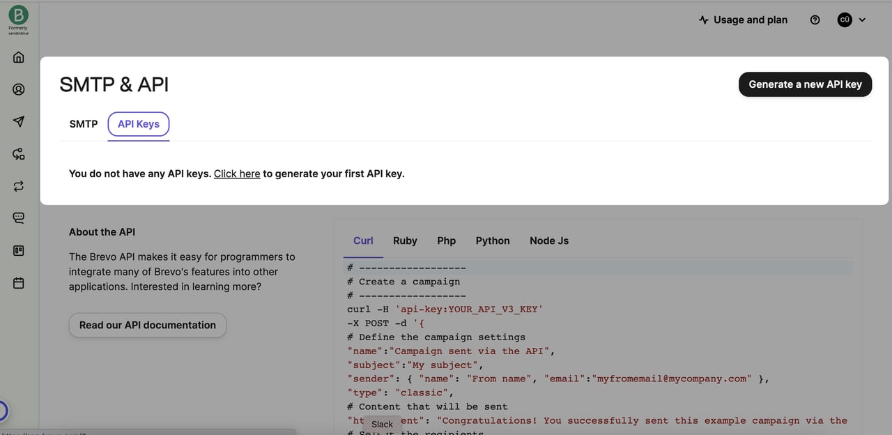 How to Connect Popupsmart with Brevo