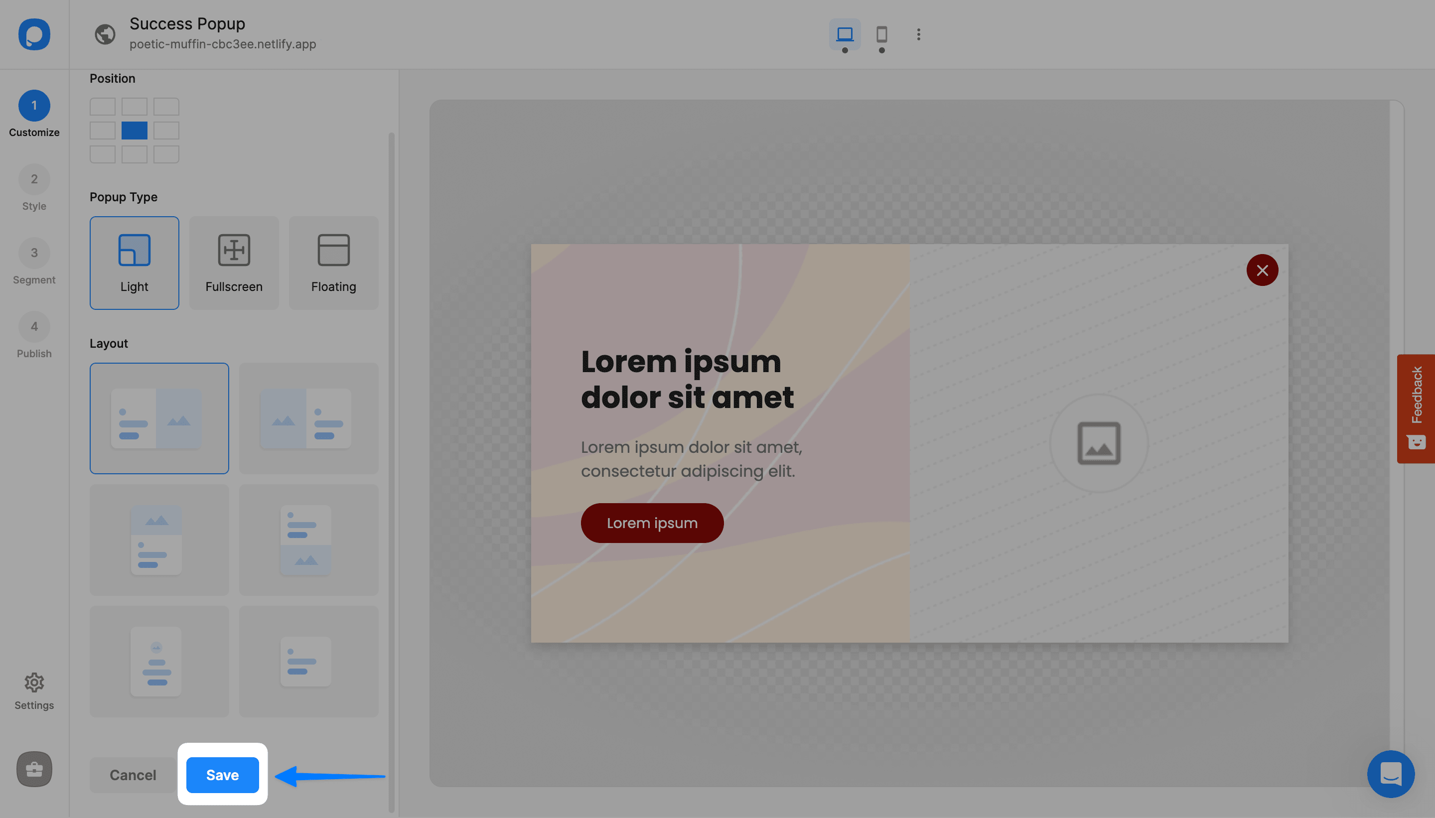What is a Success Popup? How Does it Work?
