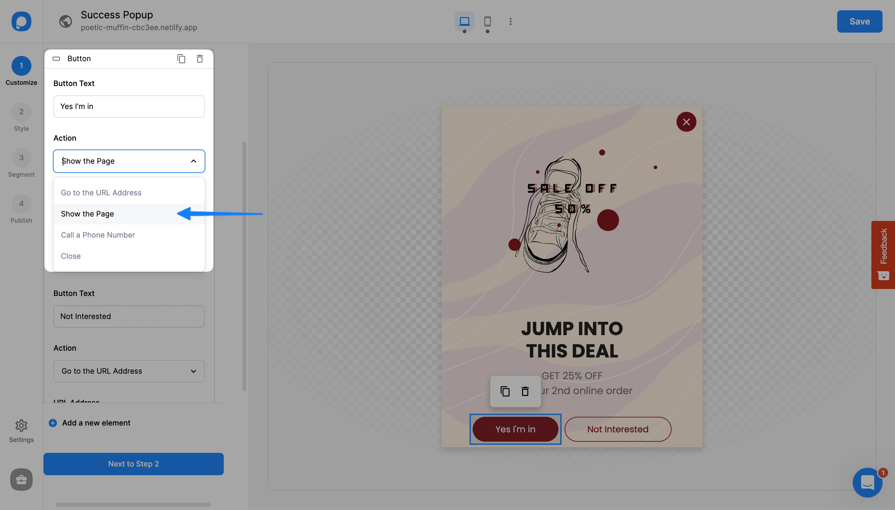 What is a Success Popup? How Does it Work?