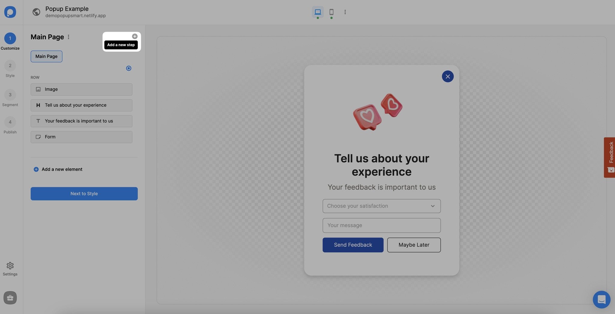 How to Create a Multi-step Popup?