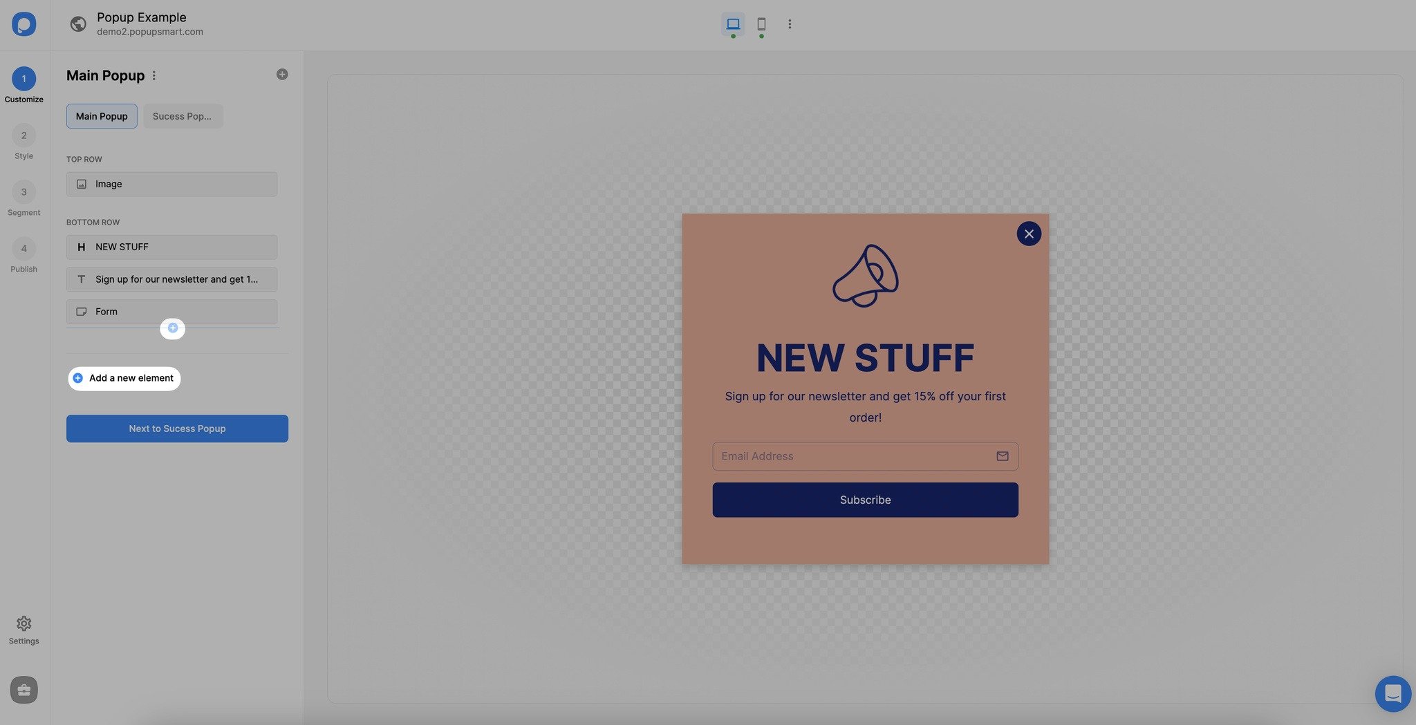 How to Add New Elements & Use Drag and Drop Editor