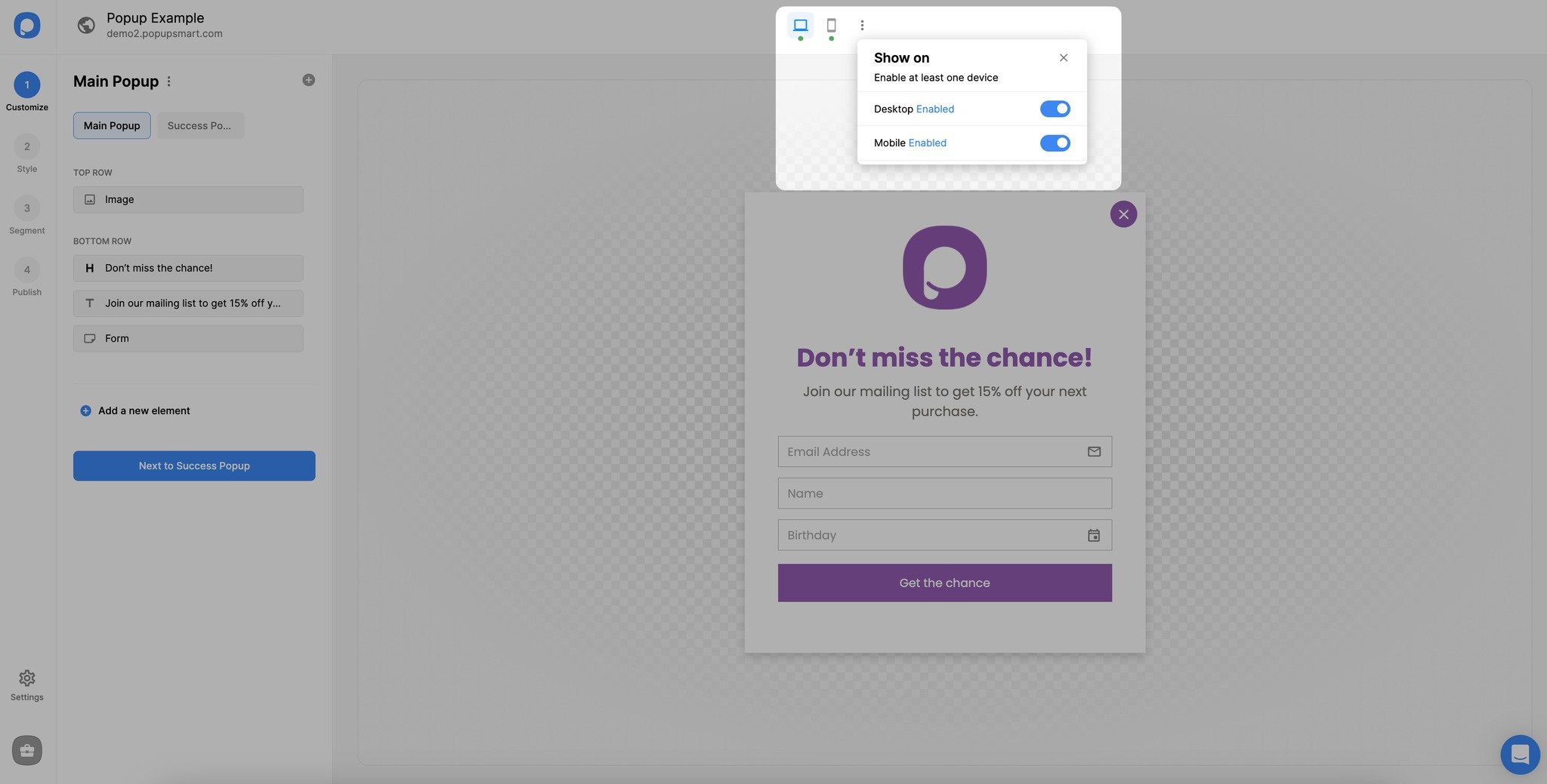 Desktop & Mobile Views Working Method