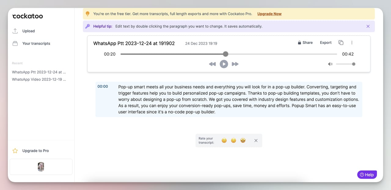 Transcribe Audio to Text: 10 Free Audio to Text Converters