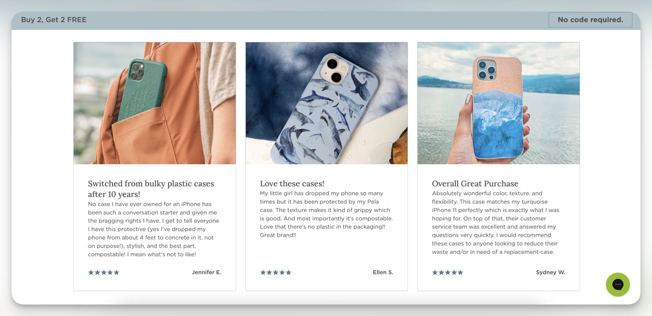 14+ Best Shopify Landing Page Examples