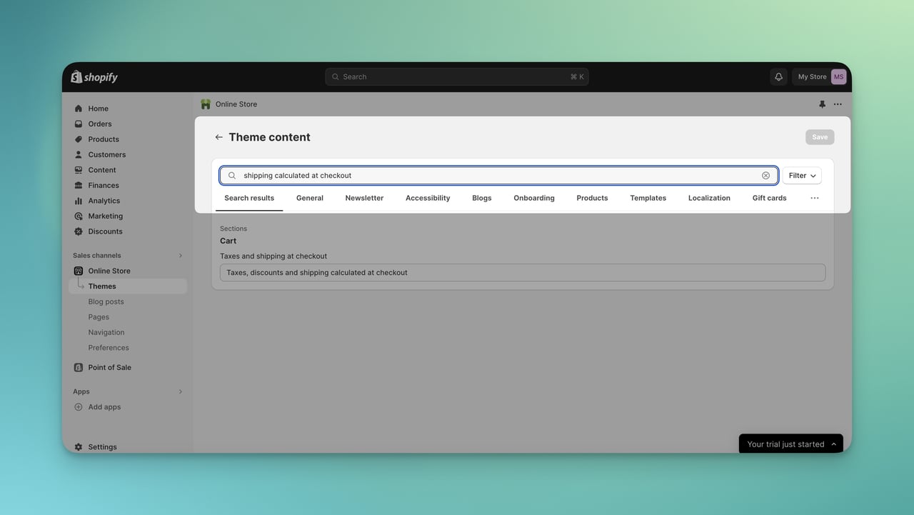 How to Remove "Shipping Calculated at Checkout" on Shopify