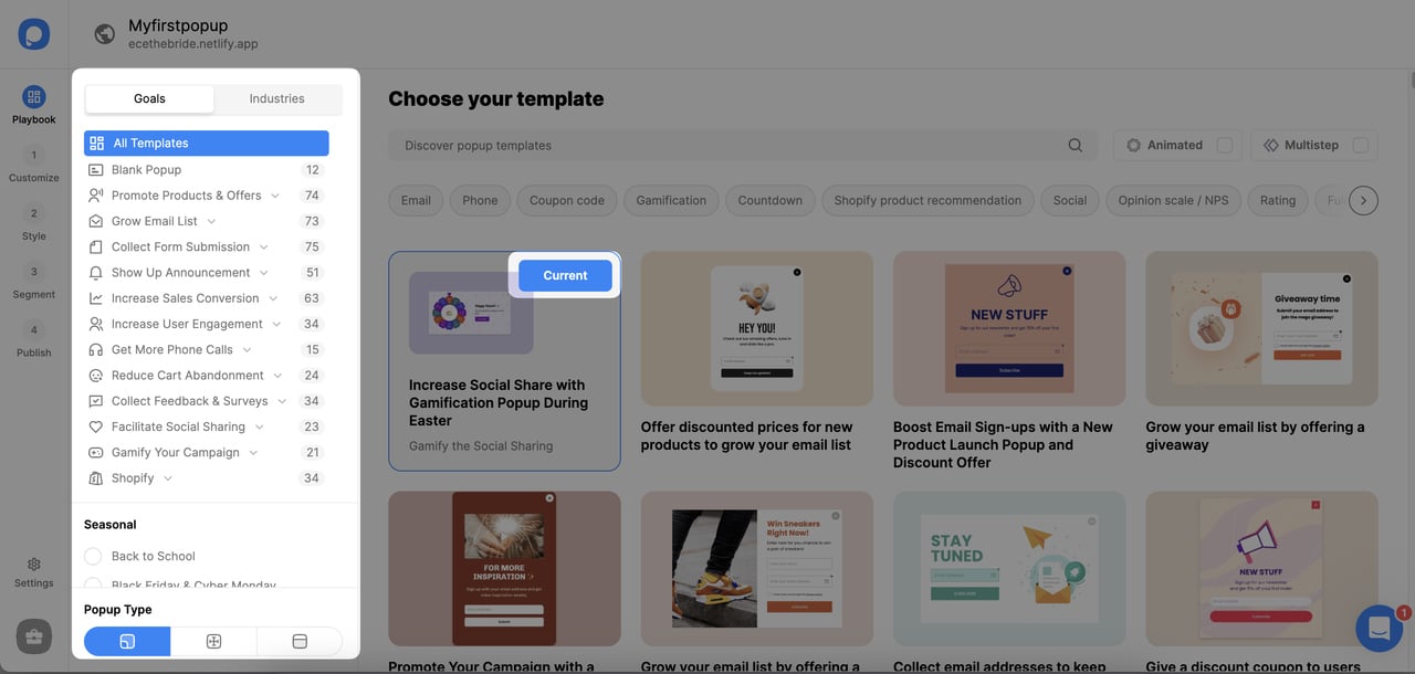 10 Best Popup Message Examples To Get Inspired in 2024