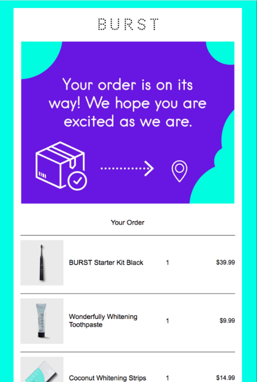 10 Best Order Confirmation Emails You Can Use Today