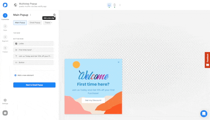 How to Boost Conversions with Multistep Popups (10 Use Cases)