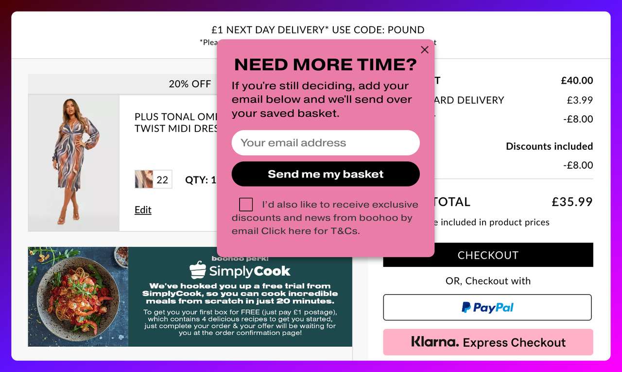15 Cart Abandonment Popup Examples to Boost Your Conversion