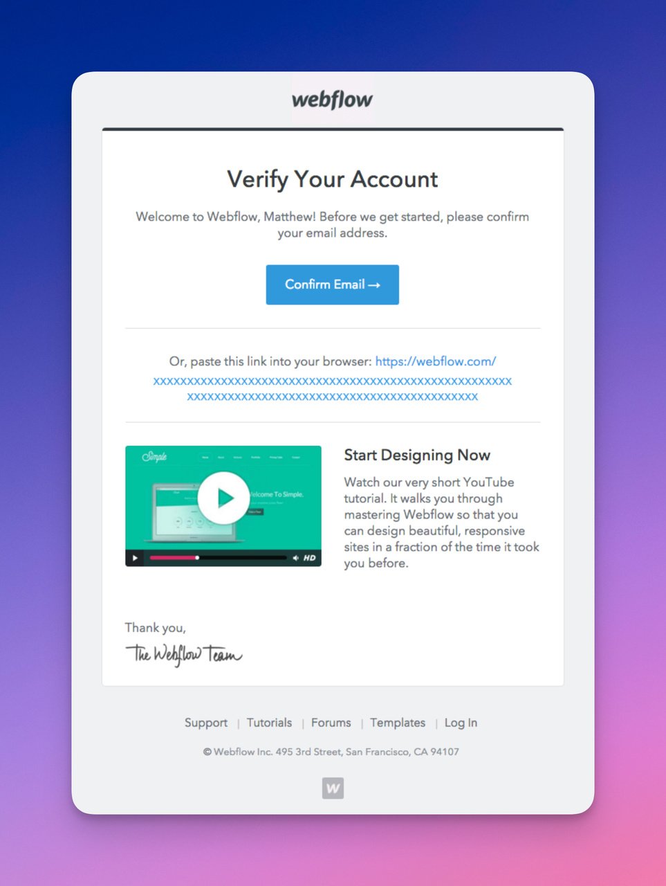 Confirmation Email: 25 Email Examples, Templates & Tips