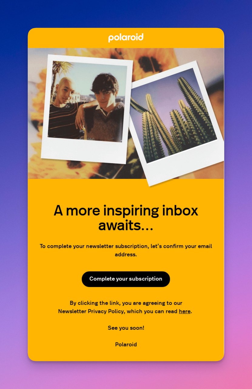 Confirmation Email: 25 Email Examples, Templates & Tips