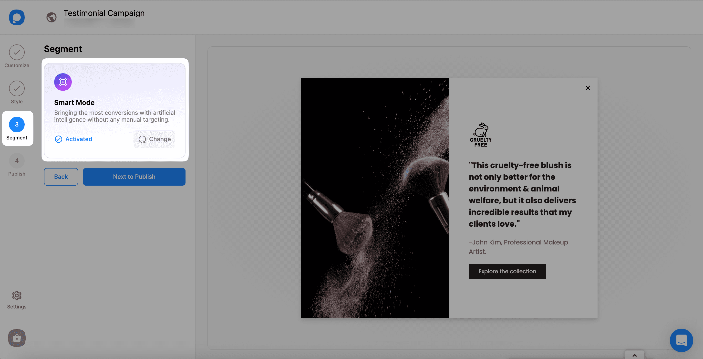 Increase Brand Credibility More by Using Testimonial Popups