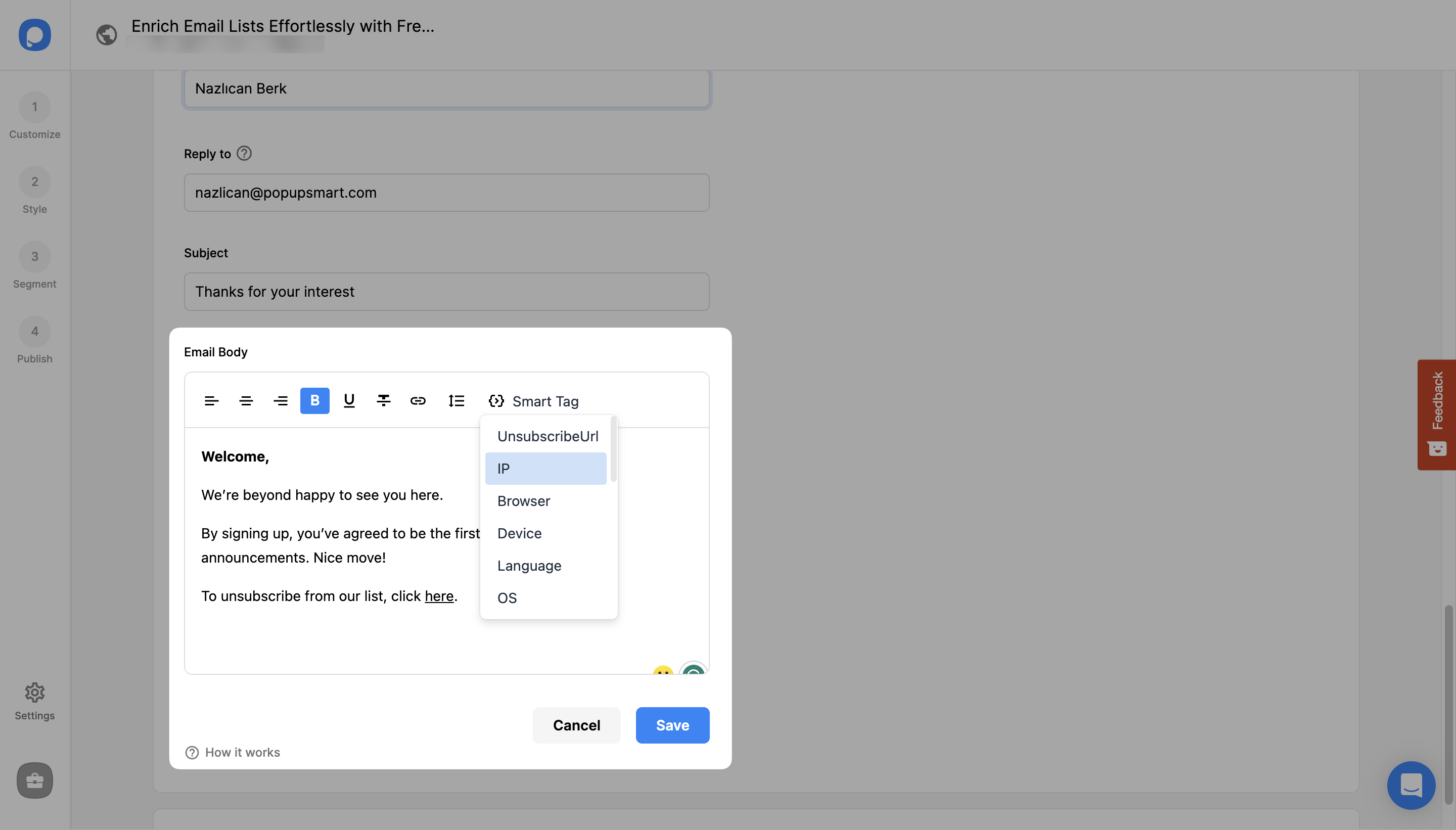 Blow Up Email Lists Effortlessly with a Free Shipping Popup