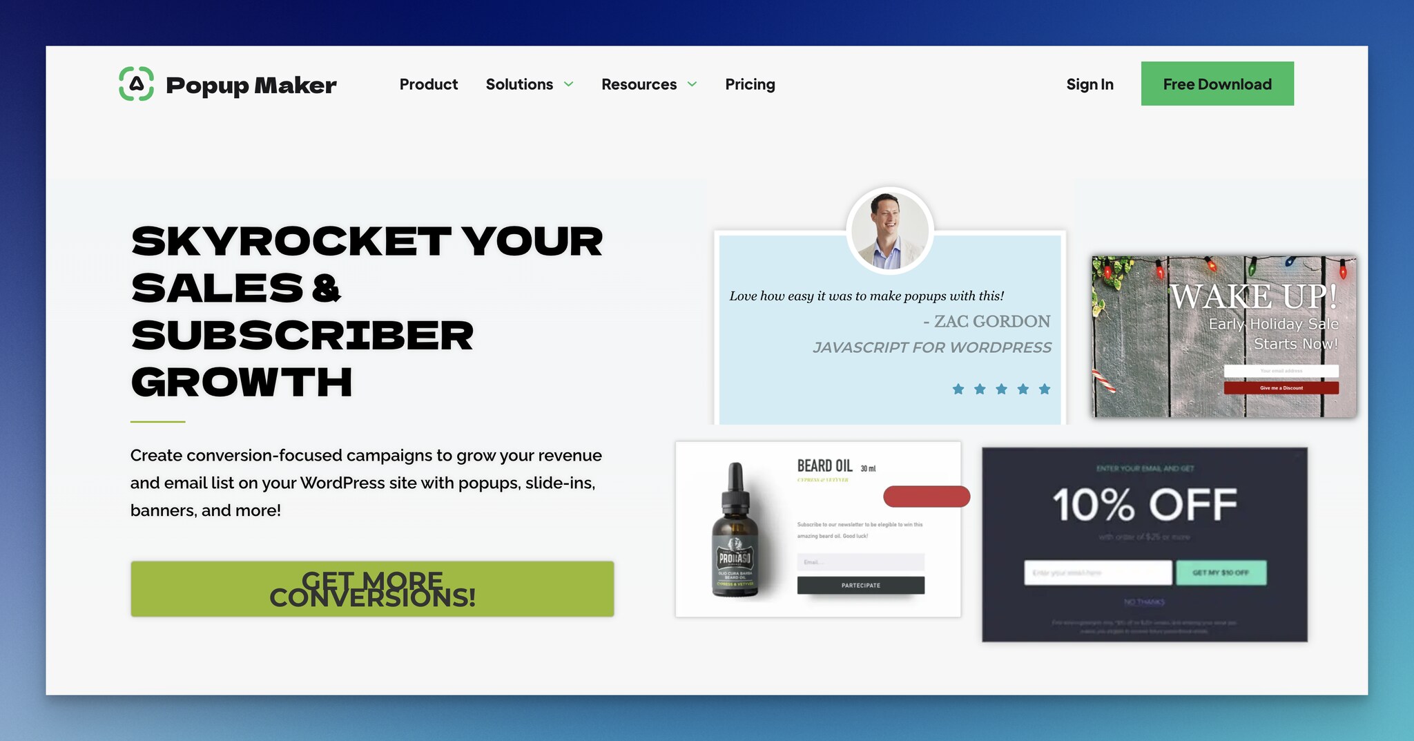 17 Best WordPress Popup Plugins Comparison 2024 with Ratings