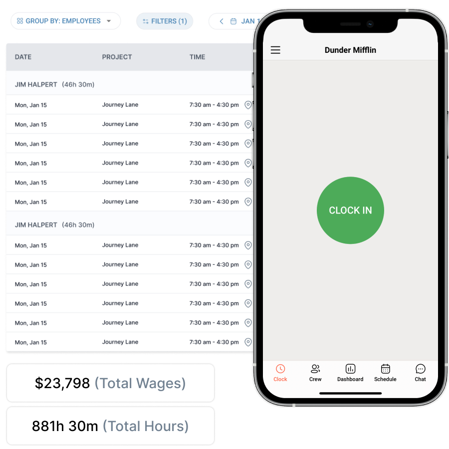 Construction Payroll Software - Prevailing Wage, Union & Compliance | Hammr