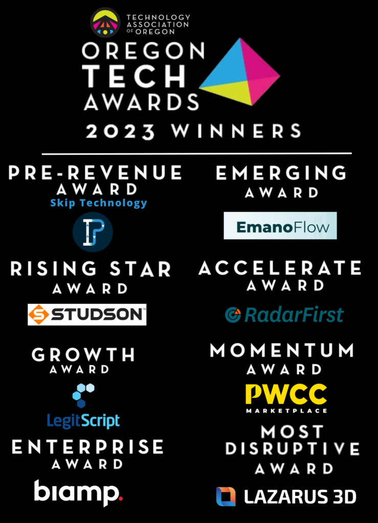 The Association of Oregon Announces 2023 Oregon Tech Award Winners
