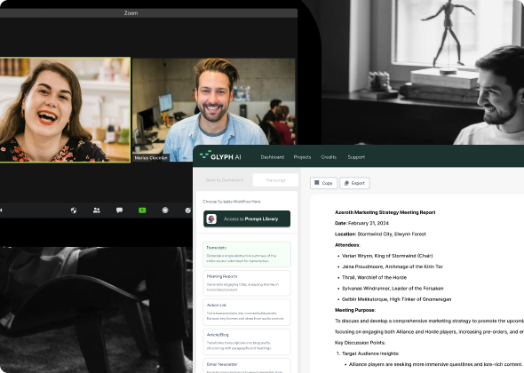 Glyph AI | Your Go-To AI Assisted Transcription Platform | Co-Pilot for ...