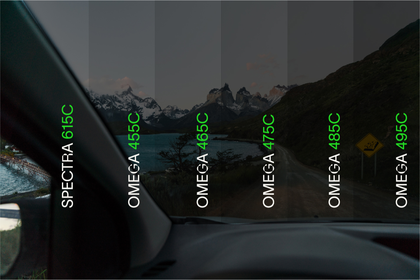 Omega Safety Film For Car Windows