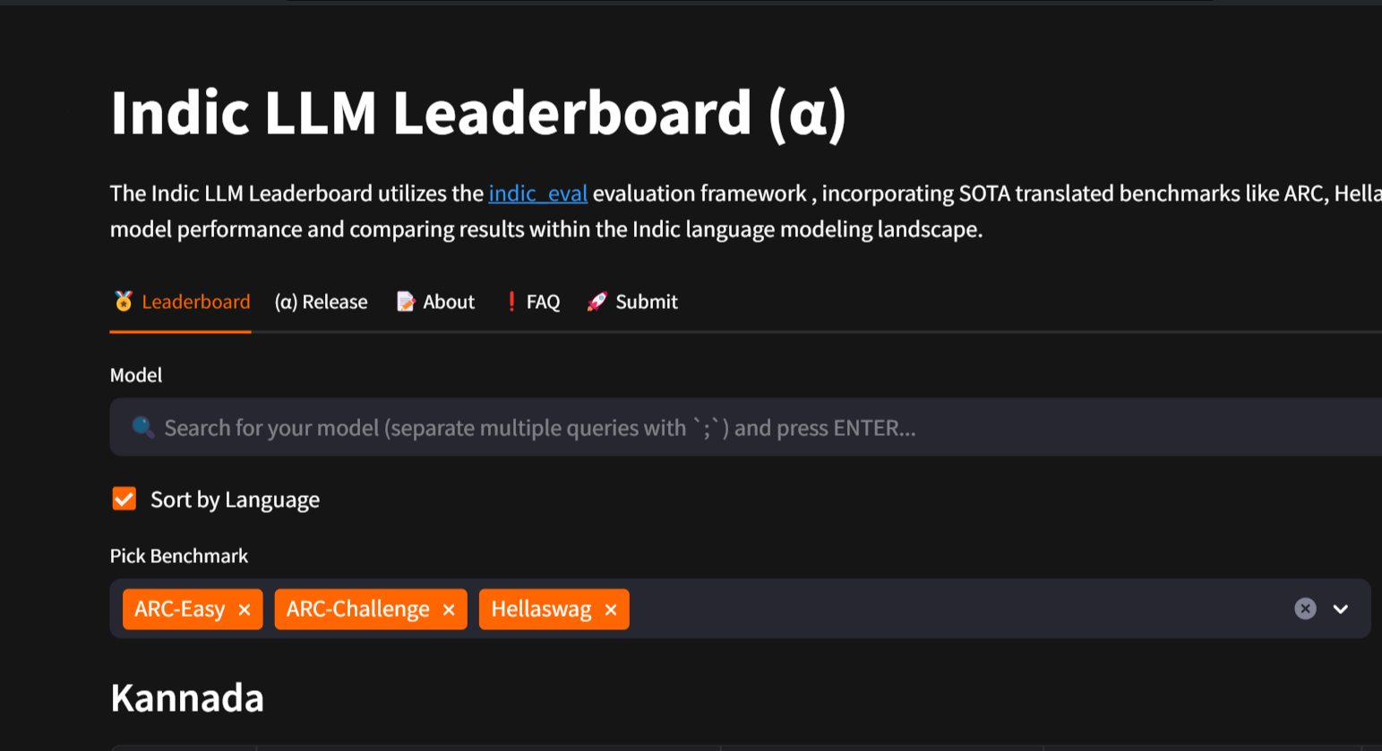 Introducing Indic LLM leaderboard