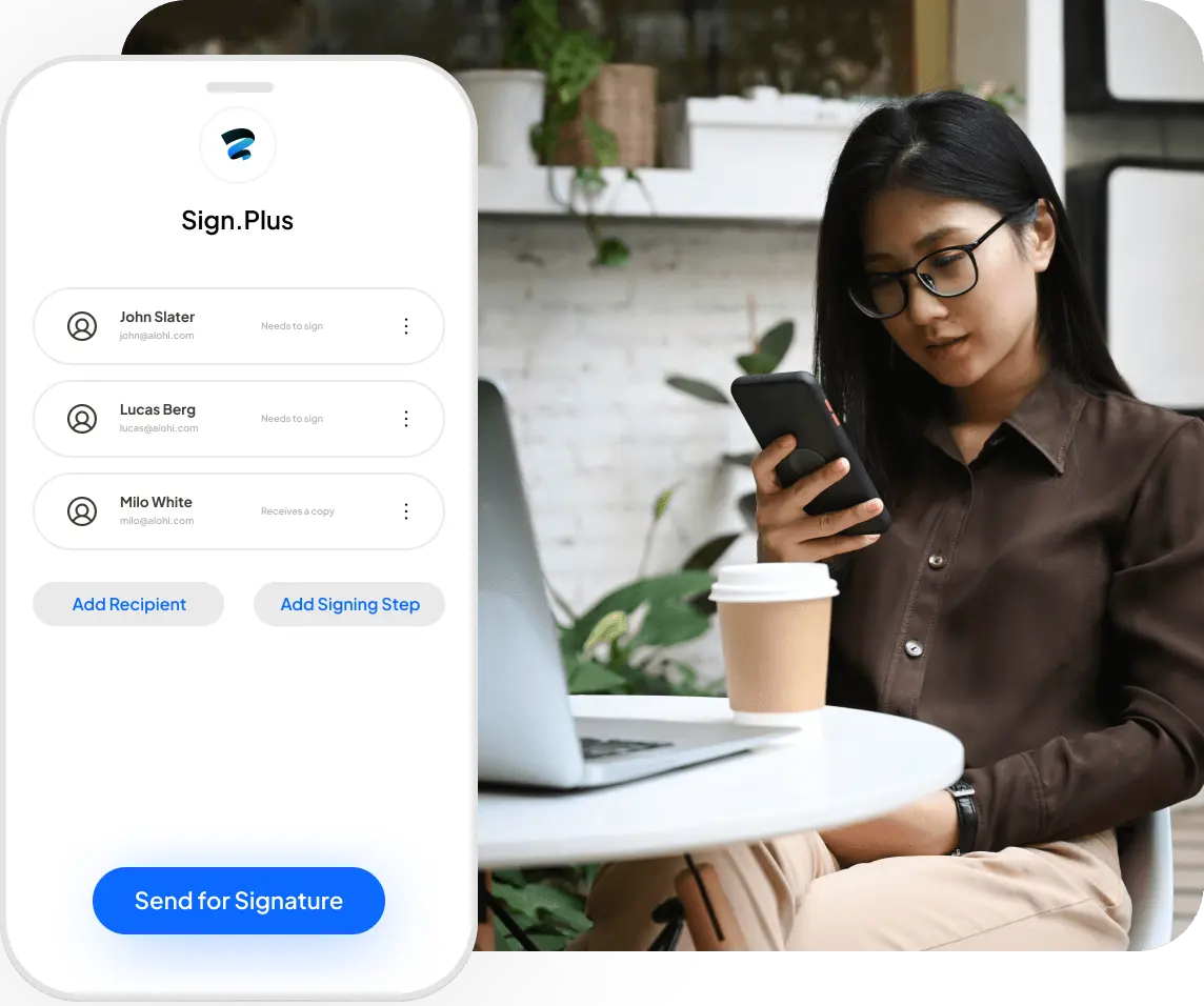 Sign.Plus - Legally Binding Electronic Signatures