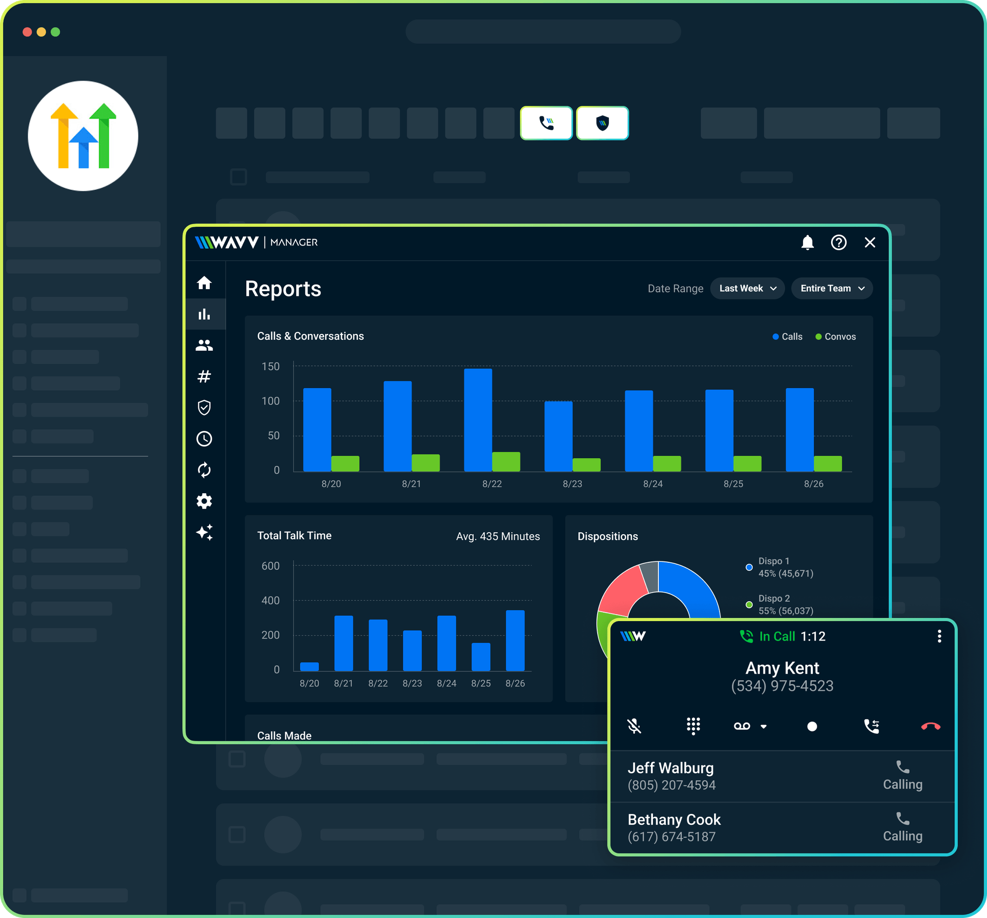 WAVV Embedded Dialer