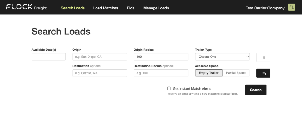 New Platform Updates To Refill Your Truck & Skip Check Calls | Flock ...