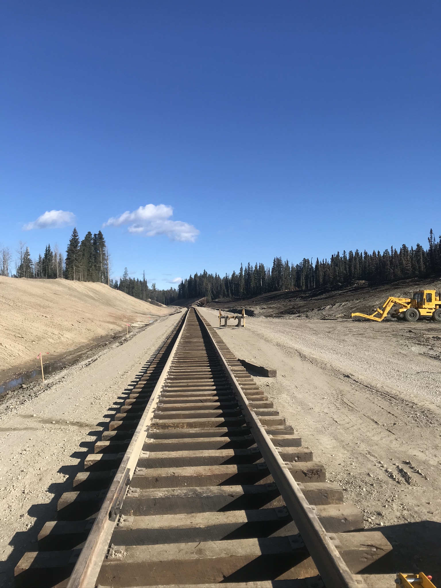 Coal spur, Hinton | Quality Railway Services