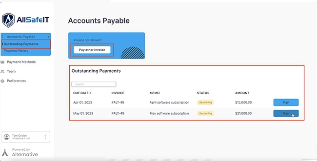 How to Use the AllSafe IT Payment Portal | Step Guide