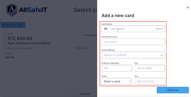 How to Use the AllSafe IT Payment Portal | Step Guide